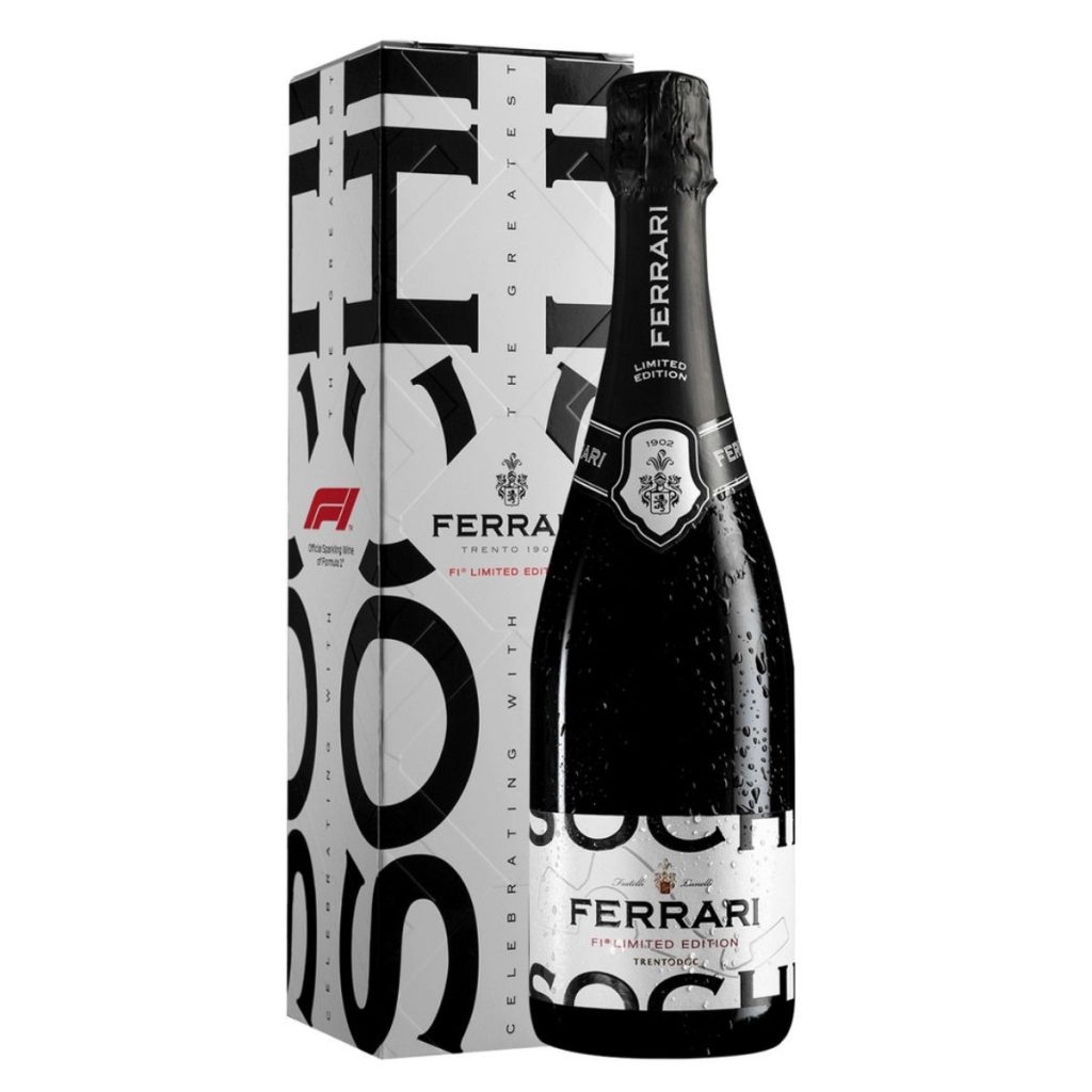 Ferrari Trento Spumante Brut 'Sochi' Limited Edition F1 - Sfizi e Vini ...