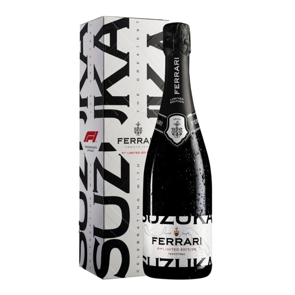 Ferrari Trento Spumante Brut 'Suzuka' Limited Edition F1 - Sfizi e Vini ...